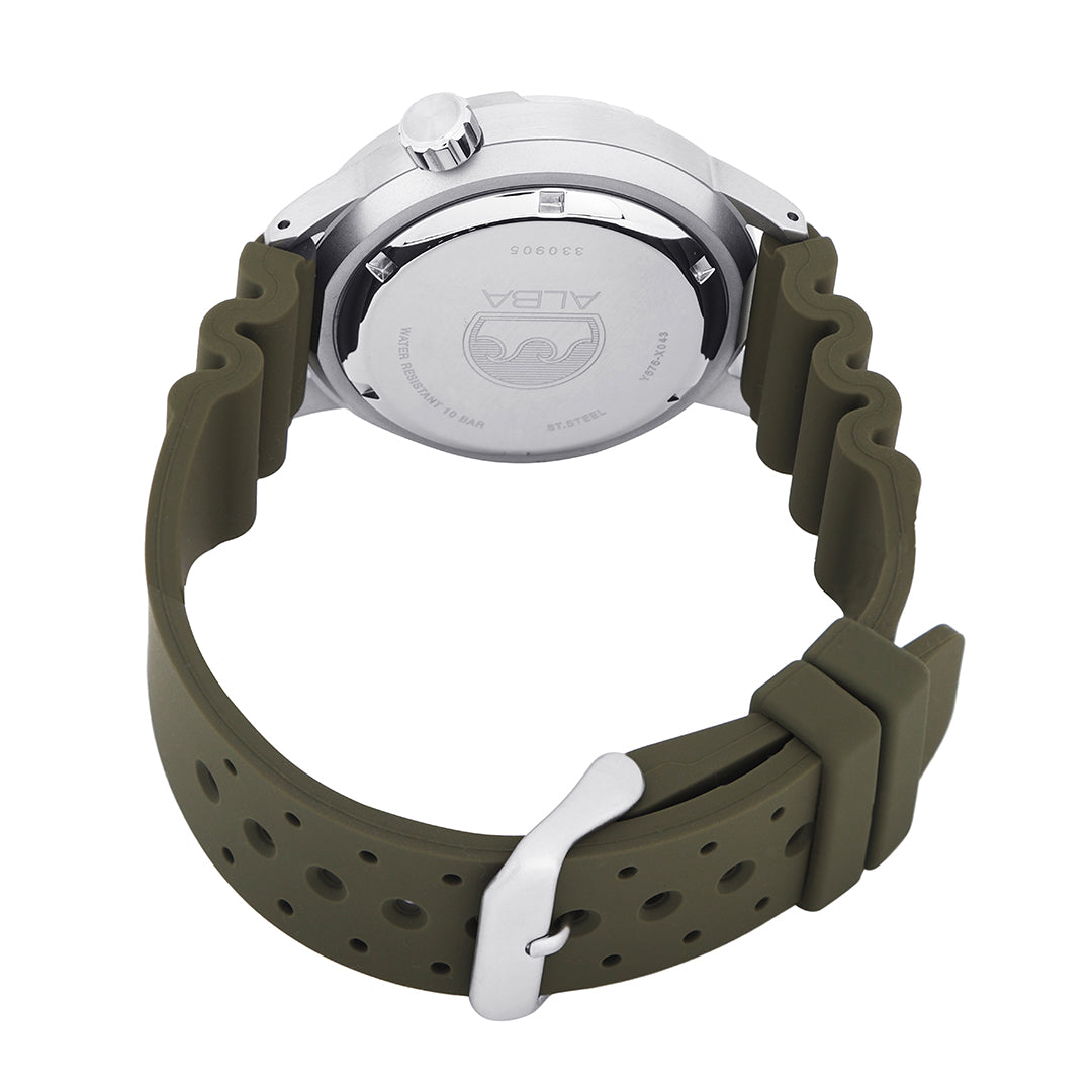 AL4249X1 Aqua Green Dial Automatic Watch – ALBA WATCHES INDIA