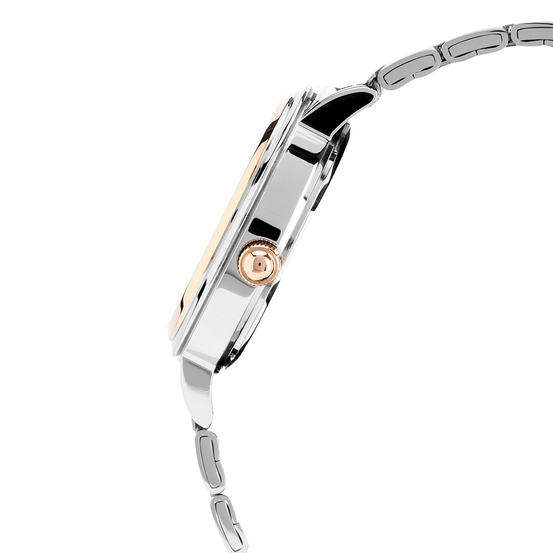 AH7EA2X1 Peach Dial Dual Tone Watch – ALBA WATCHES INDIA