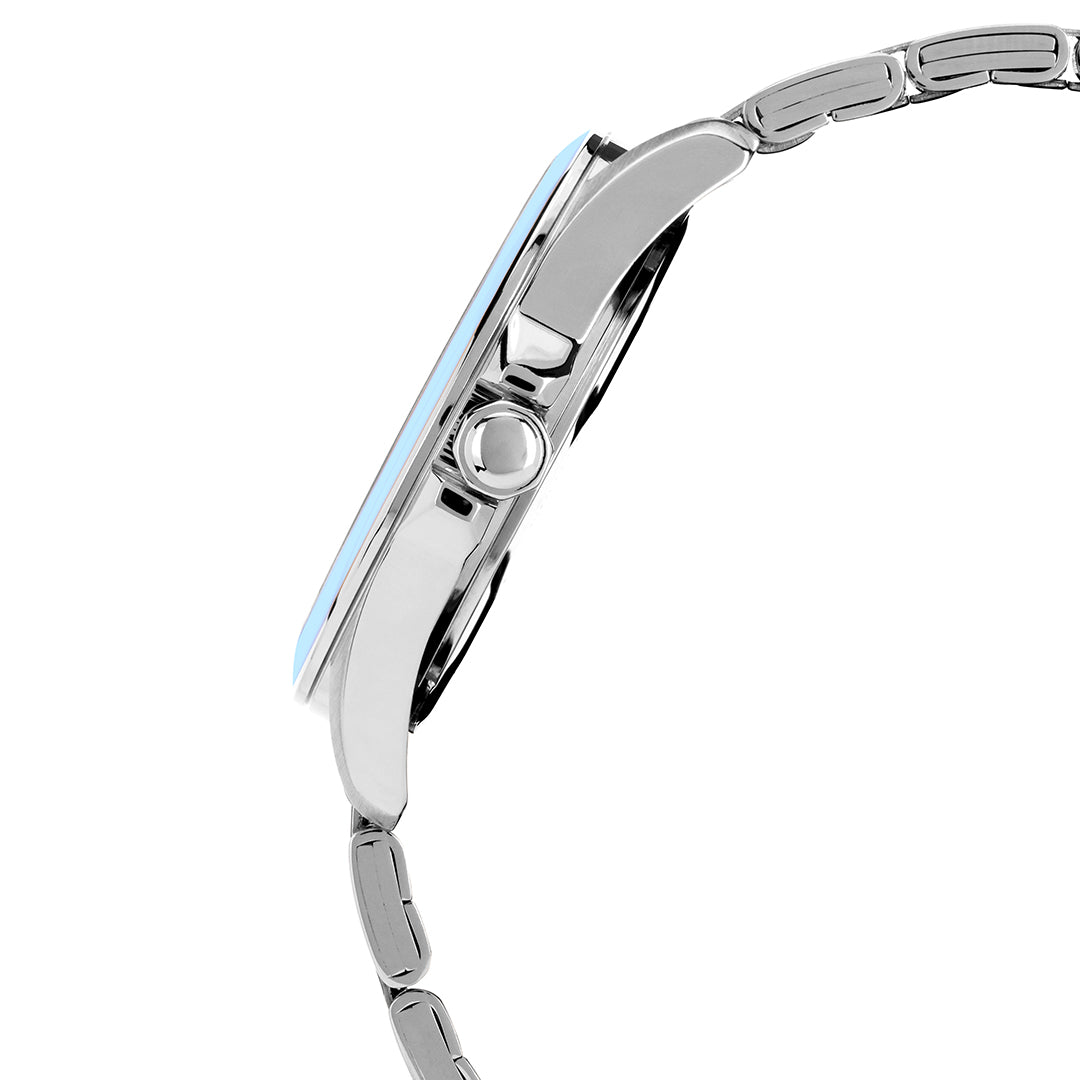 AH7DV9X1 Skyfall Blue Mother of Pearl Dial Watch – ALBA WATCHES INDIA